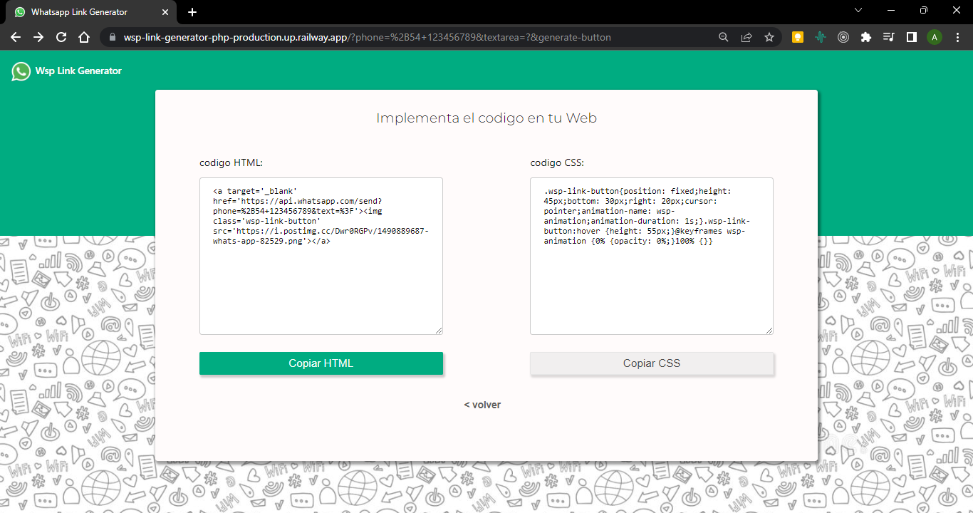 GitHub - agugodzic/wsp-link-generator-PHP