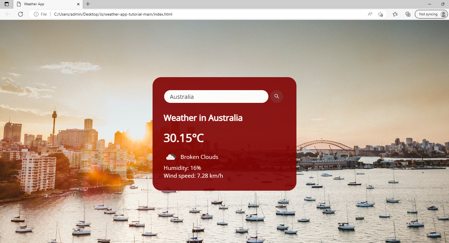 GitHub - snehapatil2001/Weather-Report: This application enable users ...