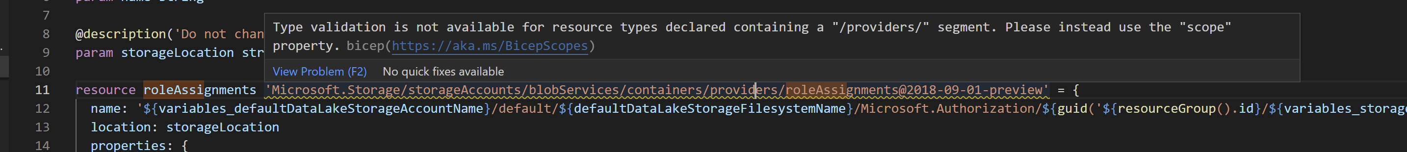 Dead AKA Link for Bicep Scopes · Issue #5601 · Azure/bicep · GitHub