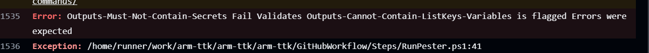 Consider performing linter validation on variables, used for secret output · Issue #10327 ...