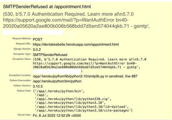 GitHub - EugenRascanu/DentalWebSite: 4th Project CodeInstitute