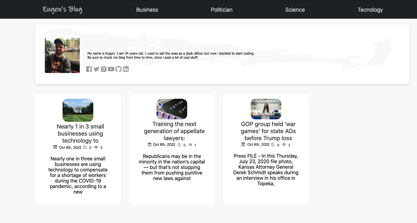 GitHub - EugenRascanu/BlogF
