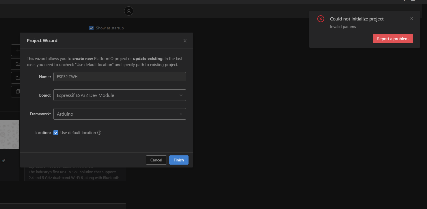 Could Not Initialize Project · Issue 4575 · Platformio Platformio Home