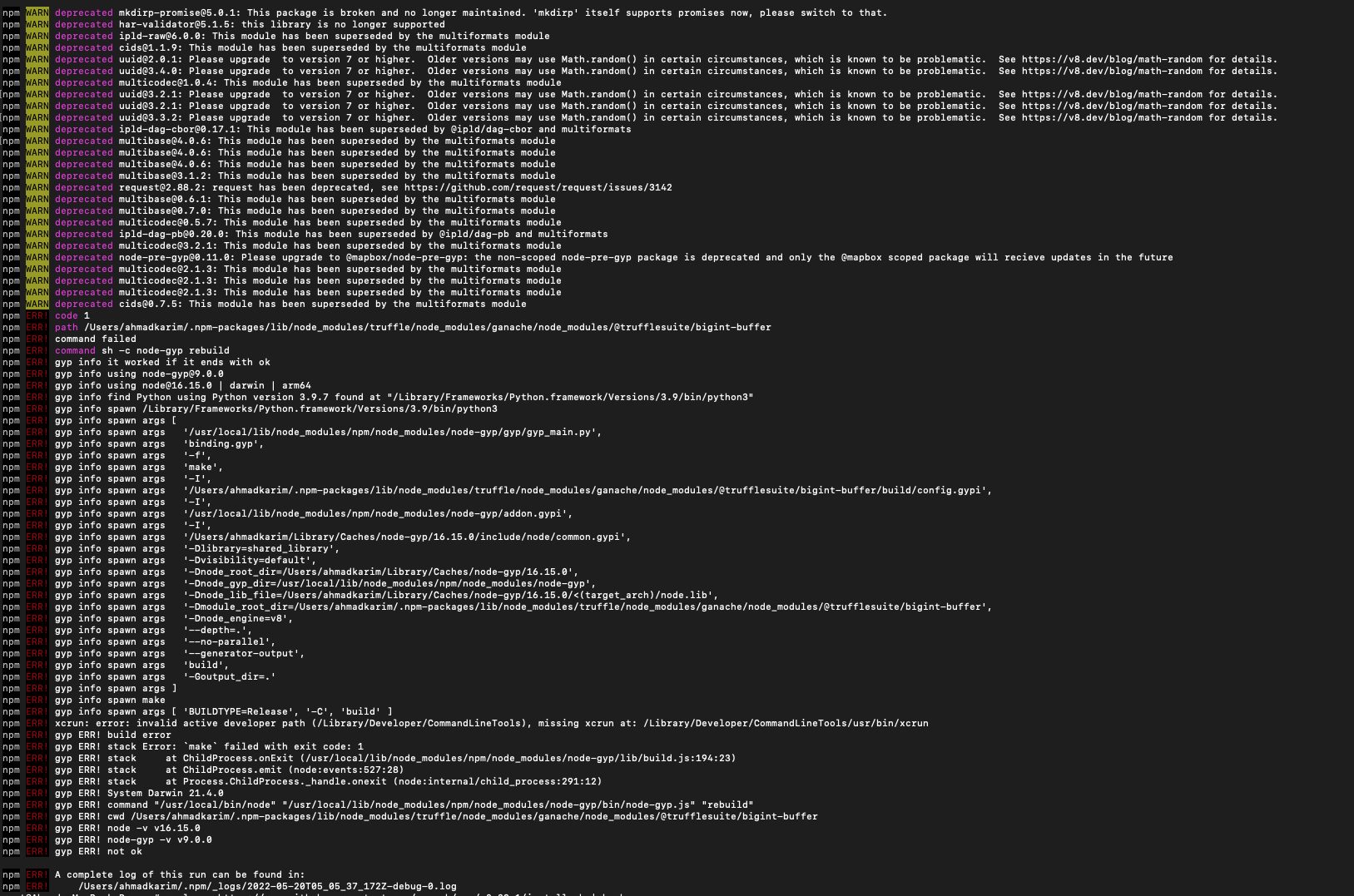 truffle init problem · Issue #48 · trufflesuite/truffle · GitHub