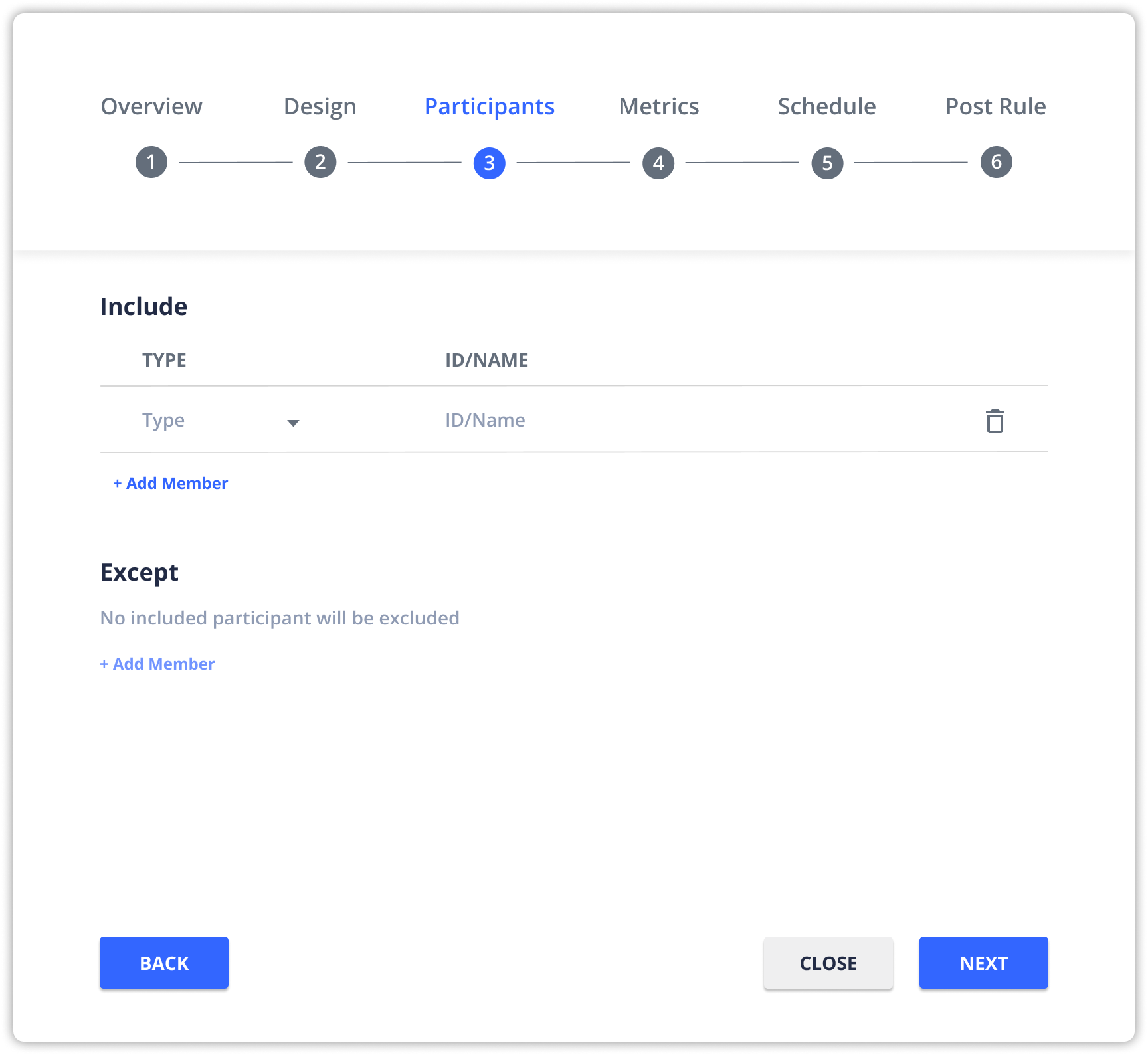 Default Rows in Participants Step · Issue #411 · CarnegieLearningWeb/UpGrade · GitHub