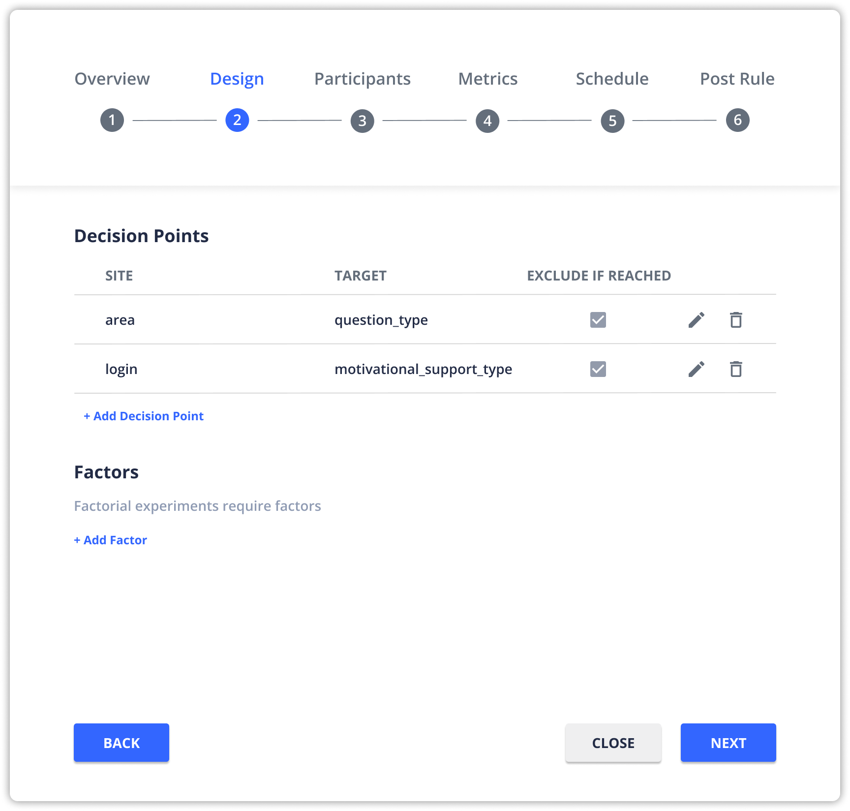 UI design for factorial/partial factorial experiment support · Issue #392 · CarnegieLearningWeb ...
