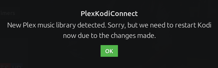 Enabling music (direct paths) causes a restart loop · Issue #402 · croneter/PlexKodiConnect · GitHub