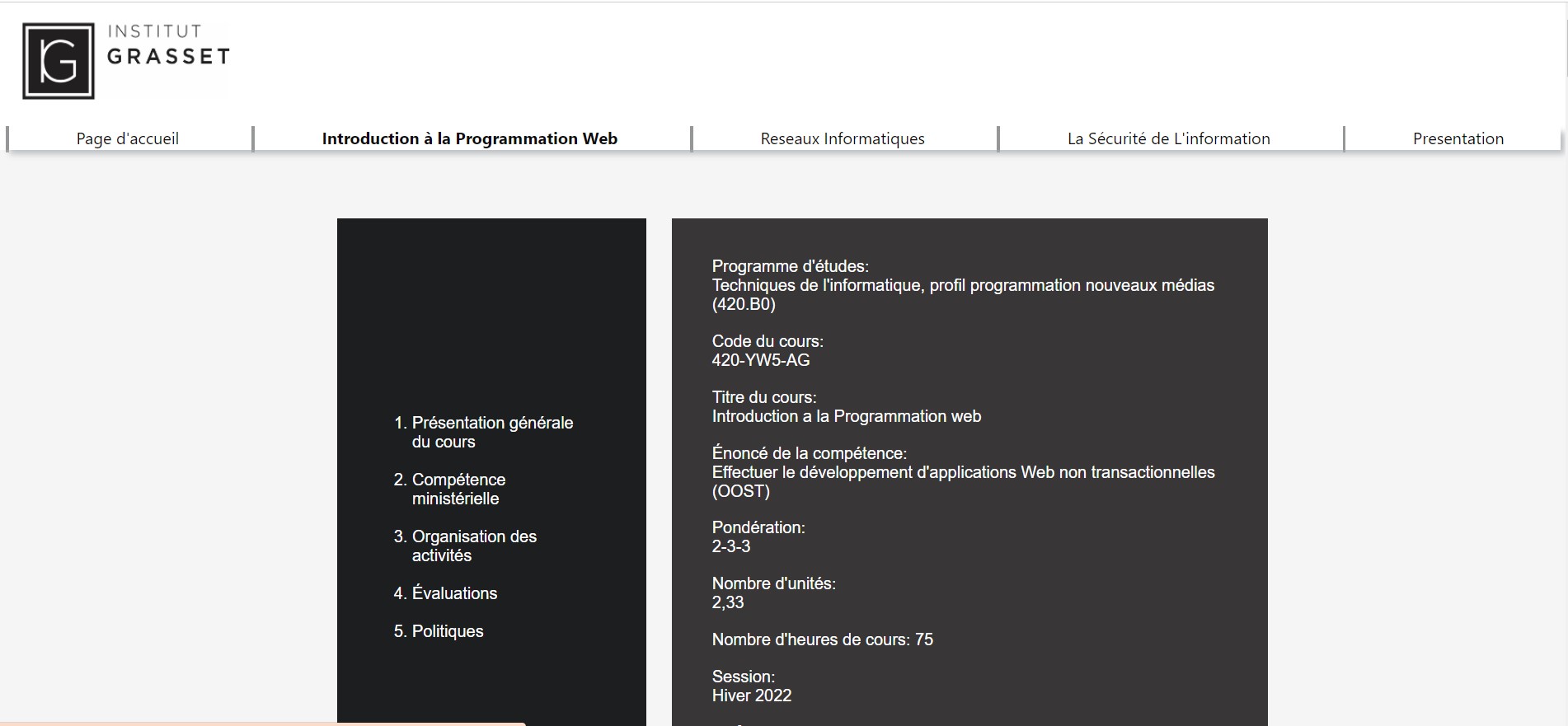 GitHub - BFN100/TP_Website: This project was a work done for the Introduction to Web Programming.
