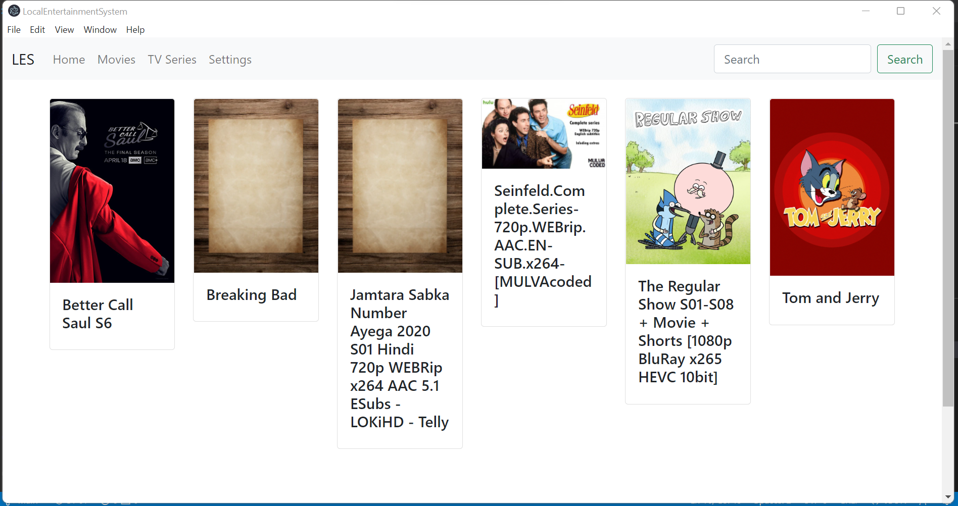 GitHub - vukkumsp/local-entertainment-system: Angular + Electron App to ...
