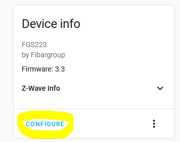 In configuration of Fibaro ZWave DoubleSwitch device, visual dropdown is squished and not ...