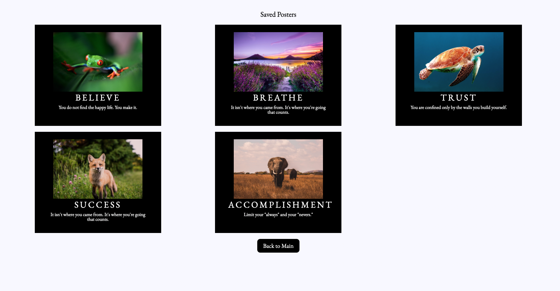 GitHub - Romeslayer/hang-in-there: Mod 1 FE paired project boilerplate repo