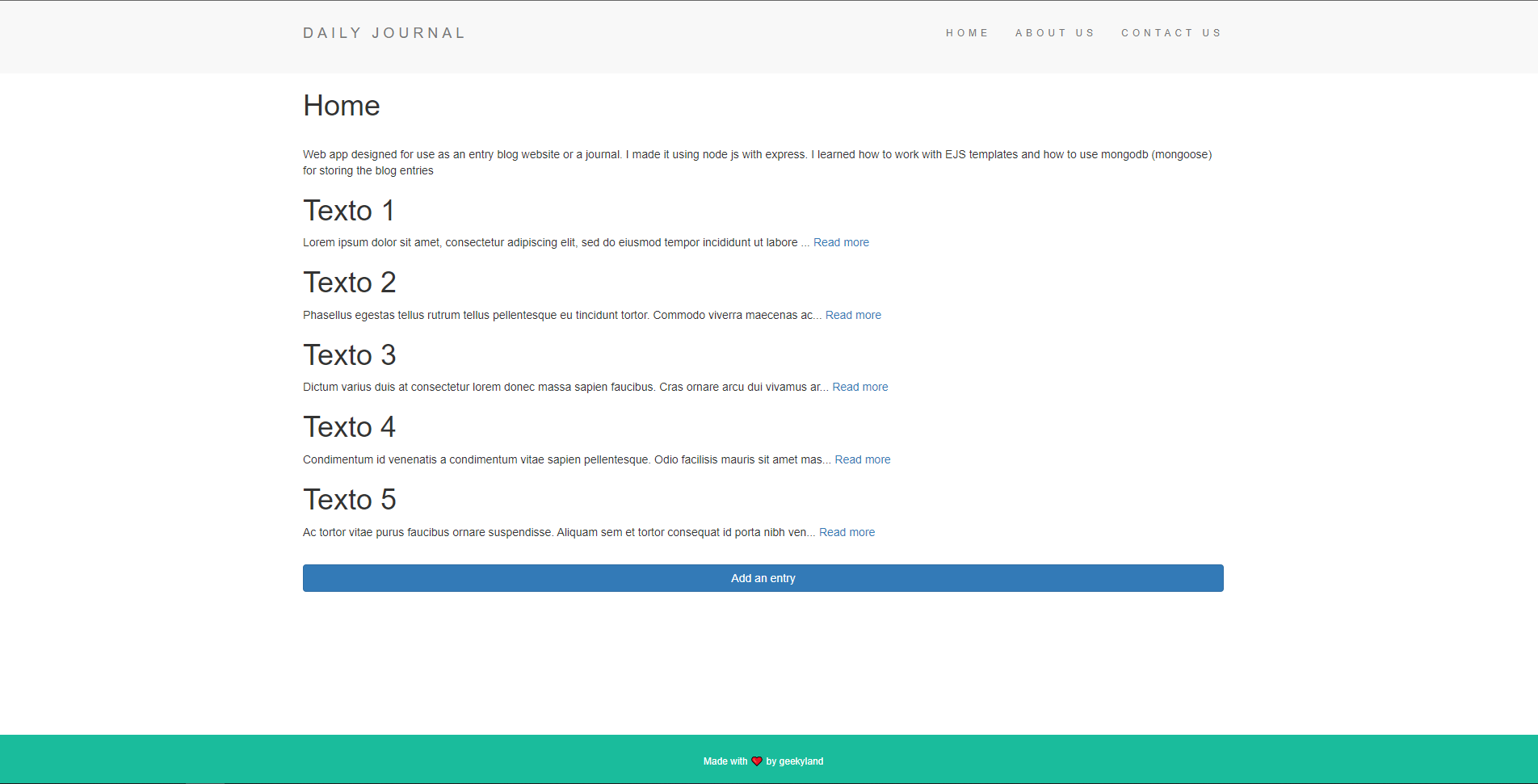 GitHub - itgeeky/Blog-Website-: Blog Website