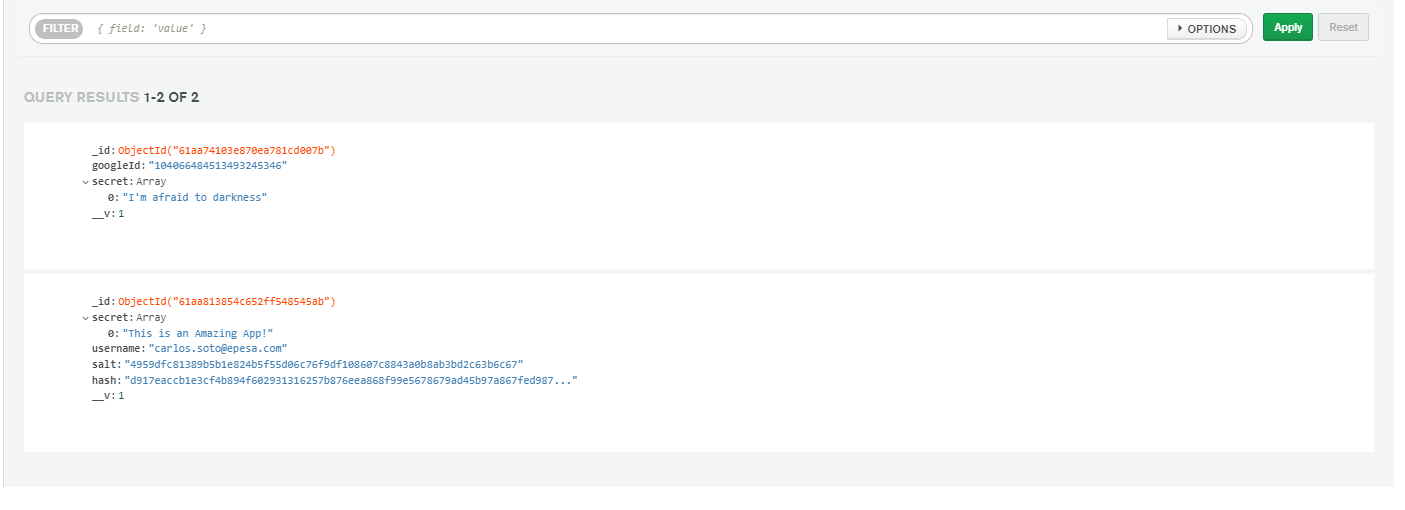 GitHub - itgeeky/Secrets-App
