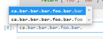 Completion broken for objects with custom __dir__ method from ipython 7.2 and up · Issue #11856 ...