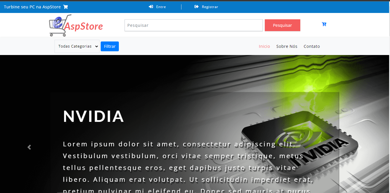 GitHub - JacksonSM/e-commerce-aspnet: Essse projeto está sendo desenvolvido com o intuito de ...