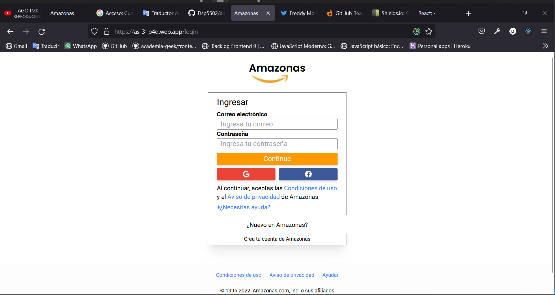 GitHub - Dsp5502/amazonas