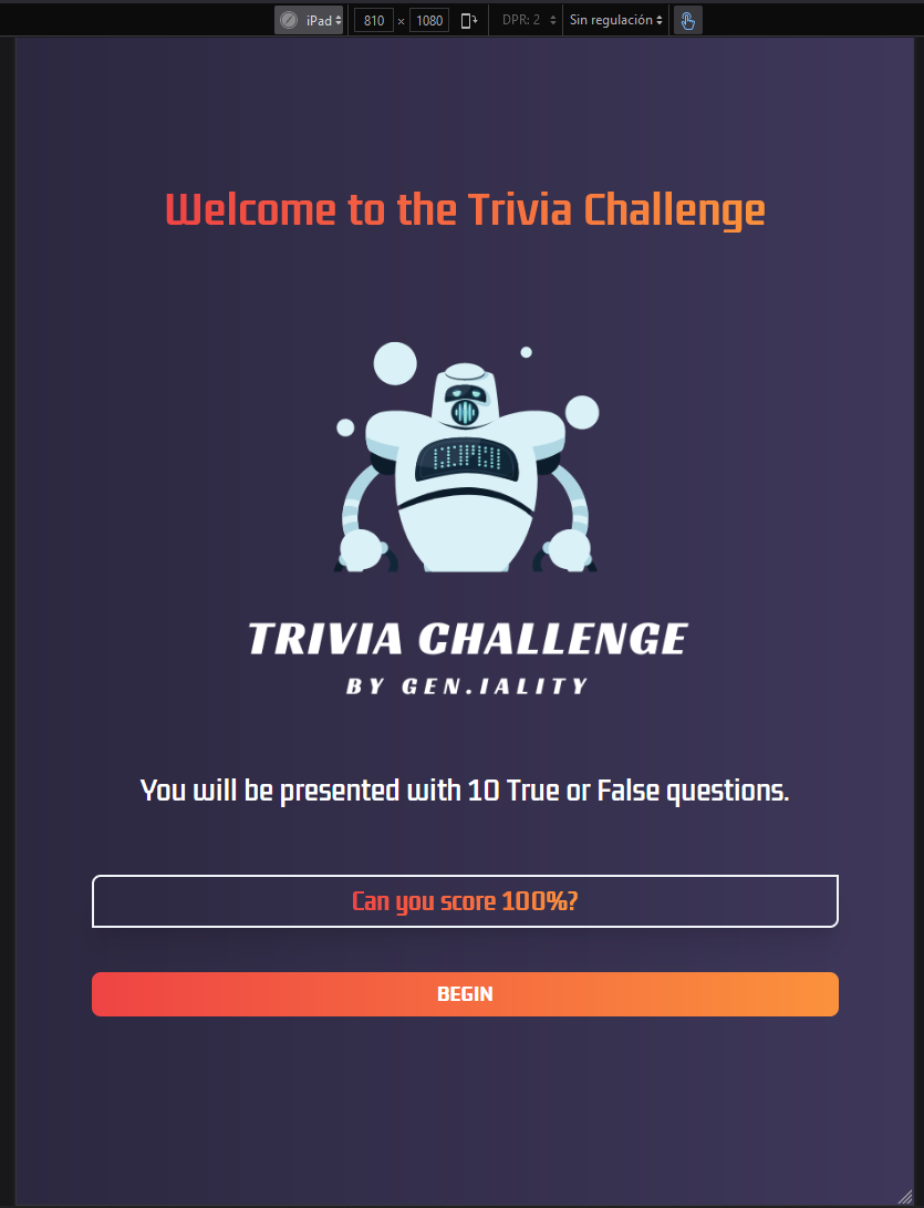 GitHub - Dsp5502/GEN.iality-PT: En es una aplicación web de una trivia de preguntas y se puede ...
