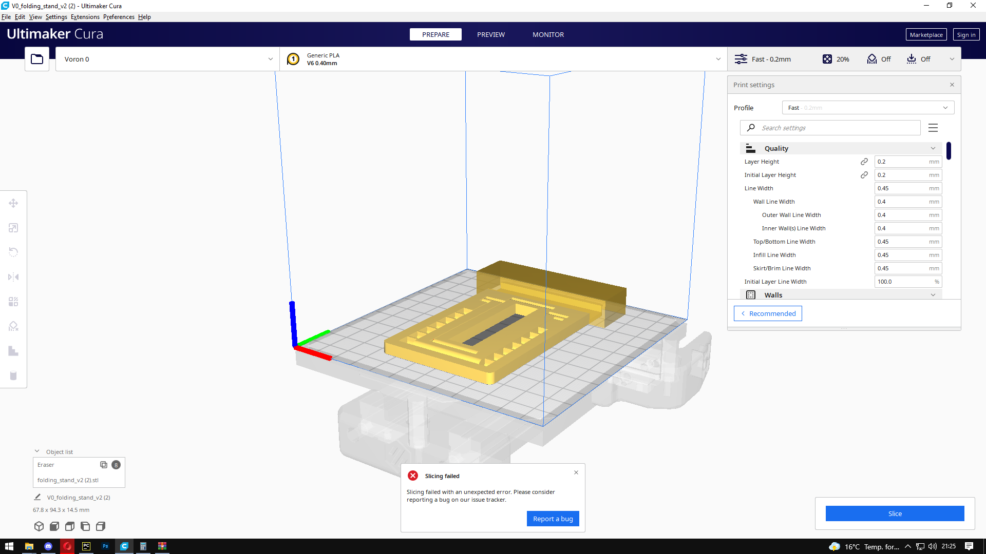 Error with support blockers · Issue #10408 · Ultimaker/Cura · GitHub
