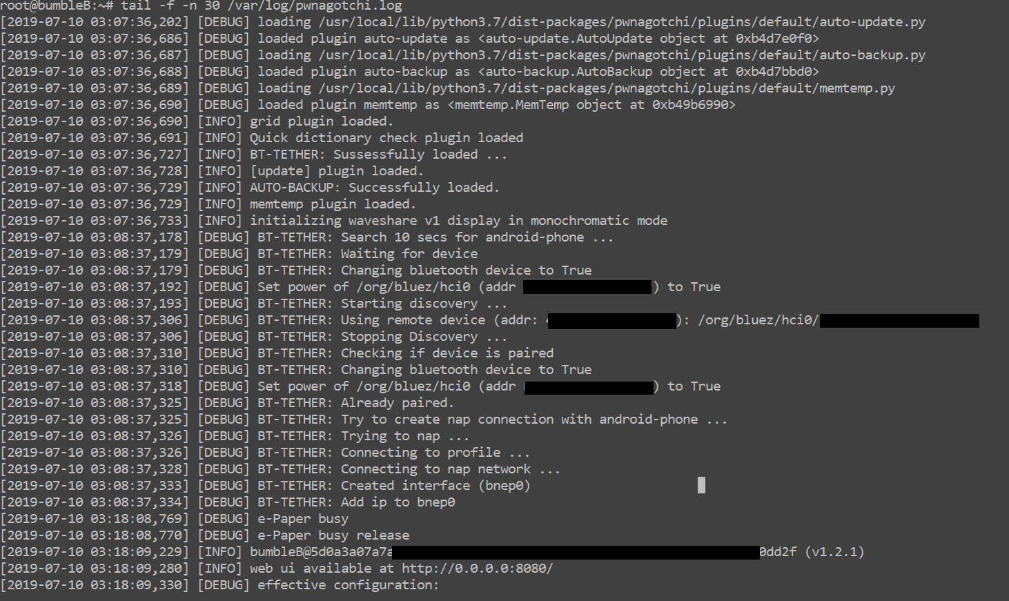 [BUG] Pi4 long init times w/ no screen attached · Issue #570 · evilsocket/pwnagotchi · GitHub