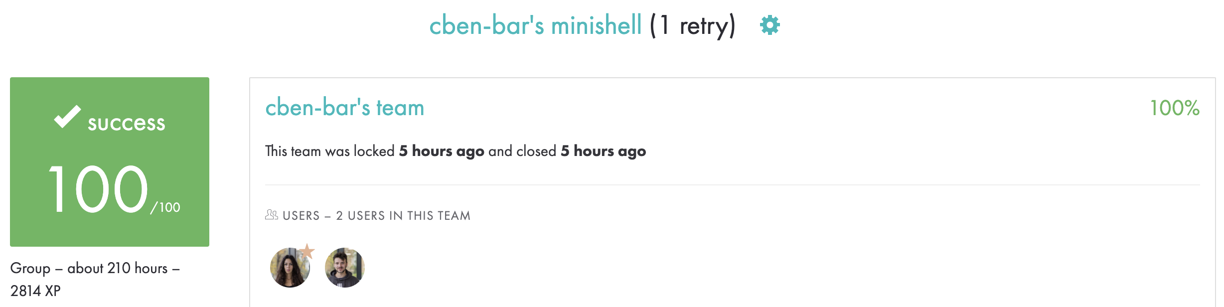GitHub - cben-bar/42-Minishell