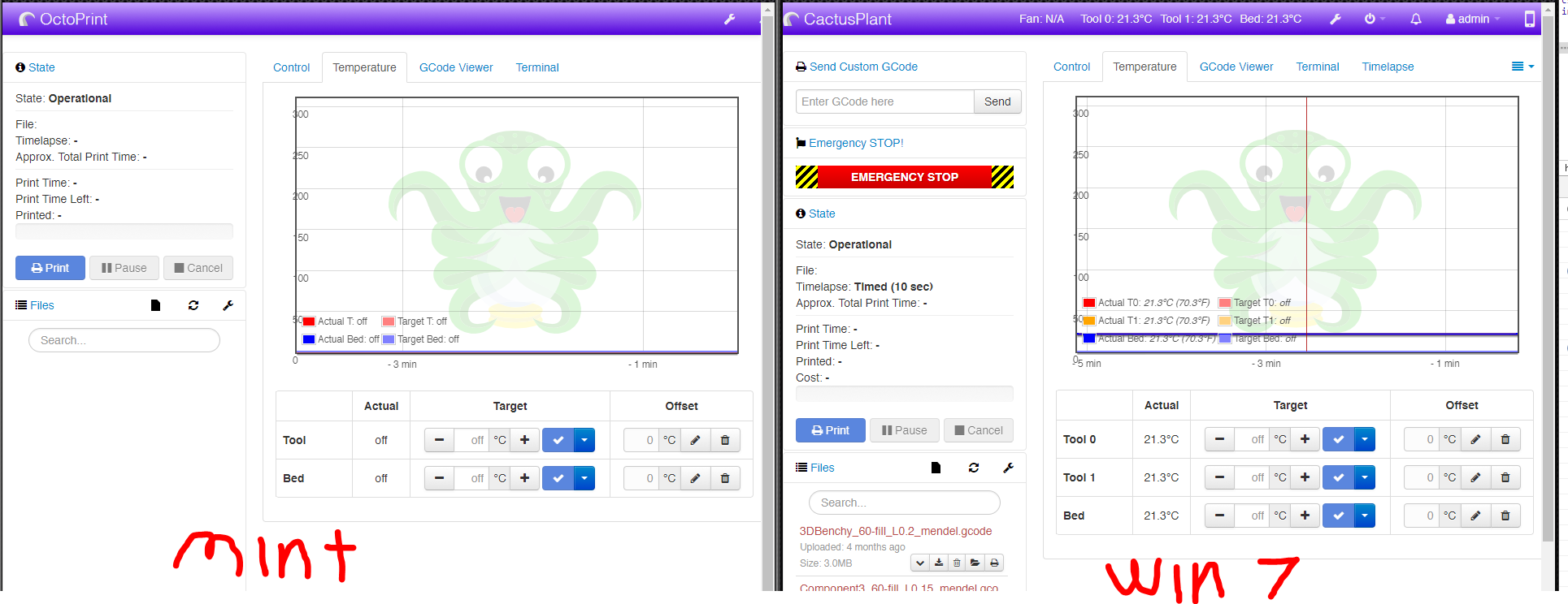 1.3.5rc4 Reordering of UI items causes misalignment of temp graph ...
