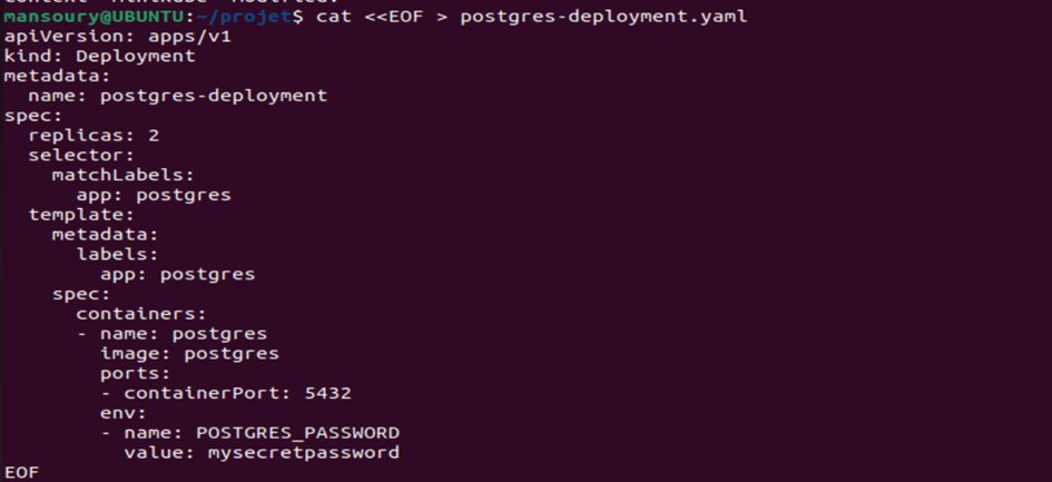 GitHub - IhebMansour/Deployment-of-PostgreSQL