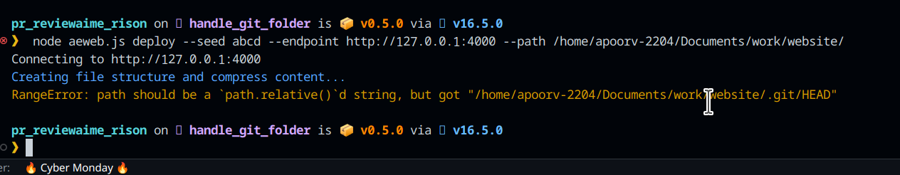 Support of .git folder and .gitignore by aime-risson · Pull Request #85 · archethic-foundation ...