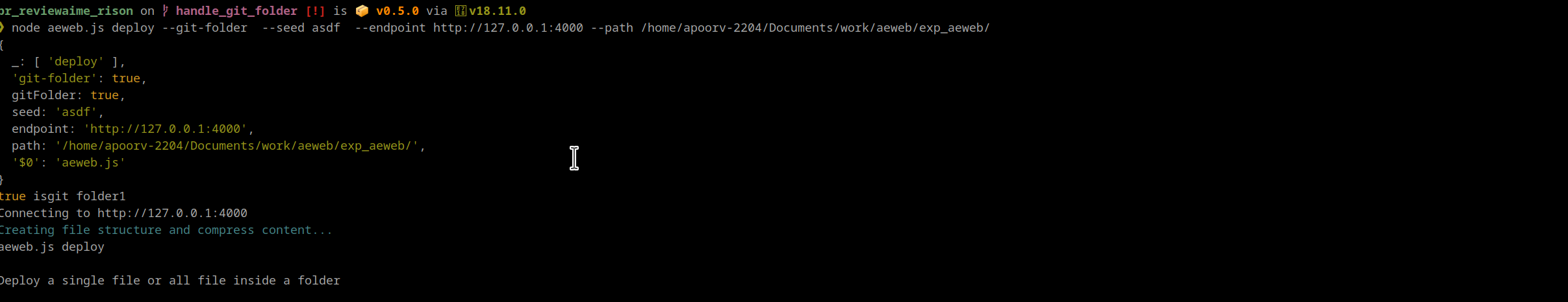 Support of .git folder and .gitignore by aime-risson · Pull Request #85 · archethic-foundation ...
