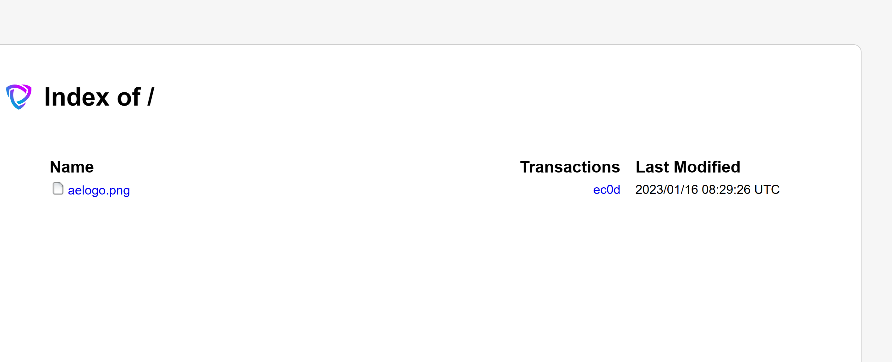 [BUG] [AEWEB] Cant explore files · Issue #833 · archethic-foundation/archethic-node · GitHub