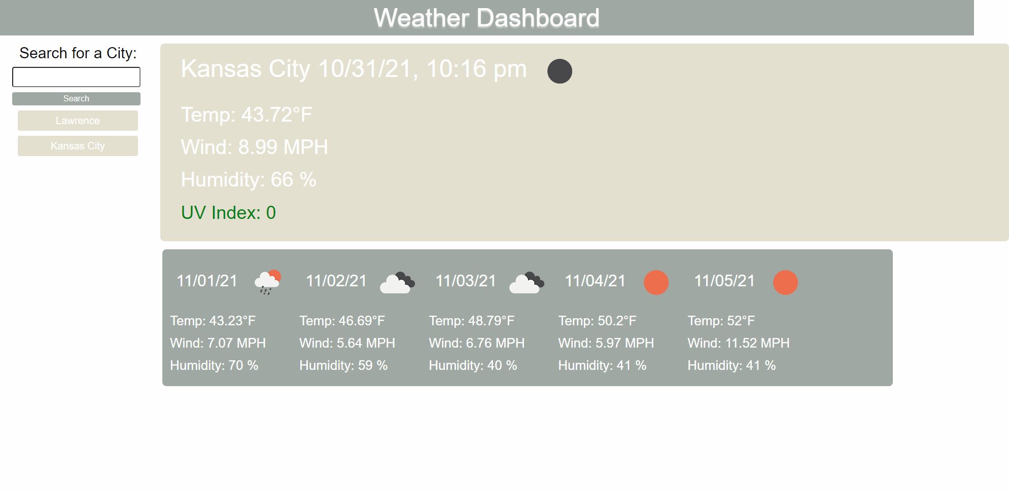 GitHub - gstrehlow/weather-dashboard-challenge