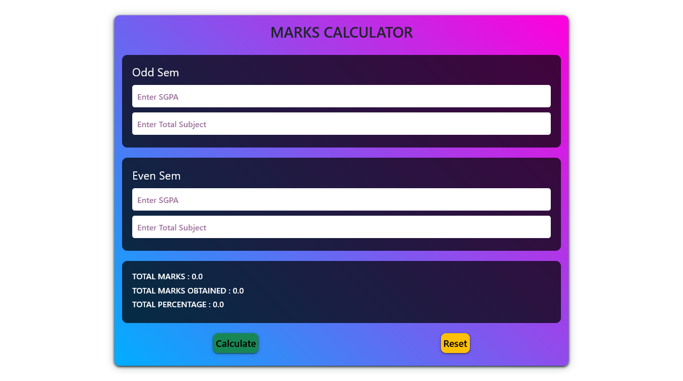 GitHub - Shilajit2002/Makaut_Calculator