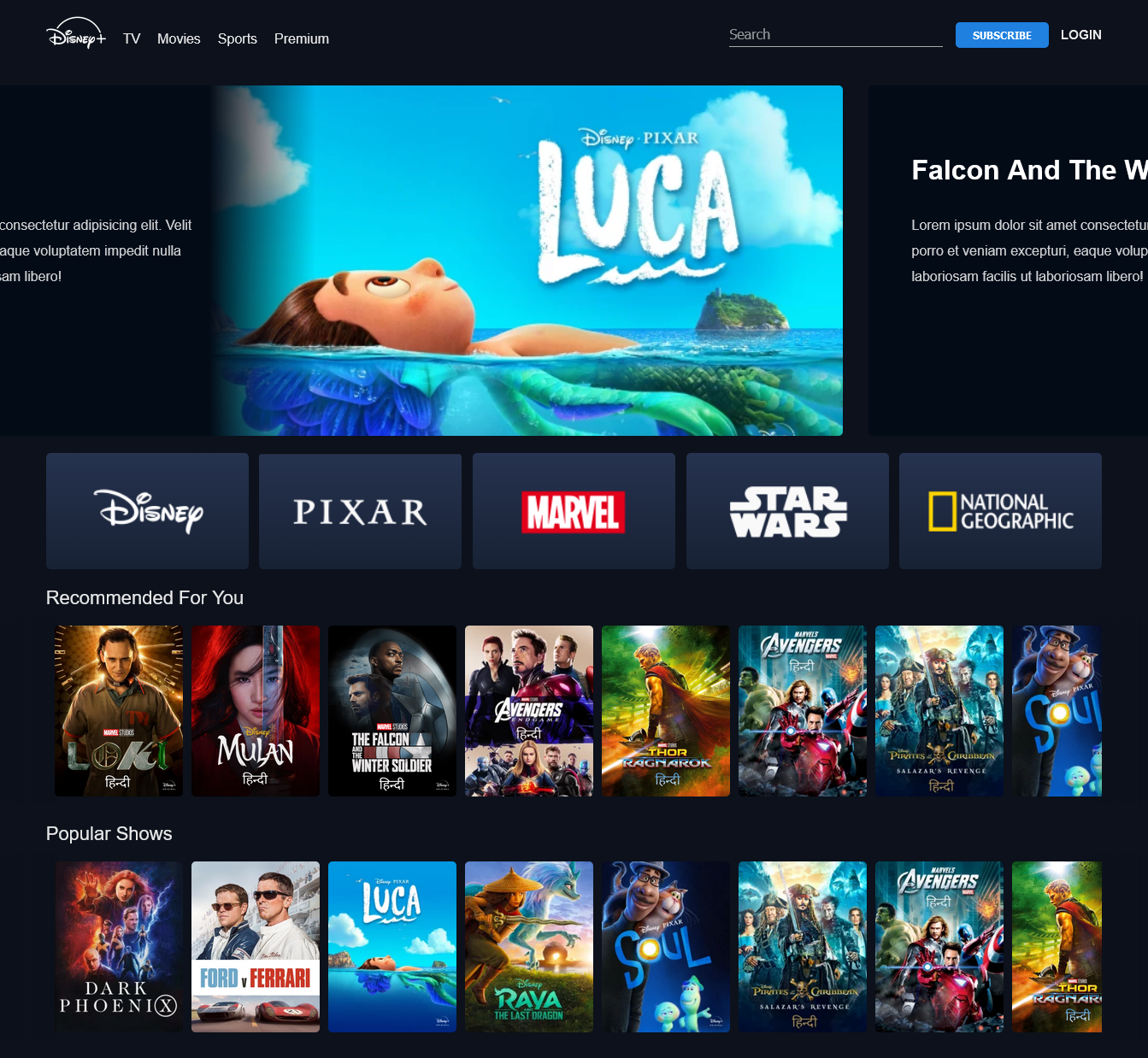 GitHub - Shilajit2002/Hotstar-Clone: Hotstar Clone
