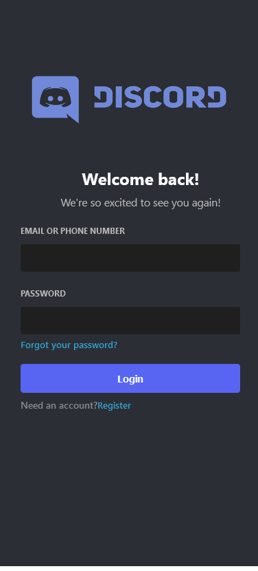 GitHub - Shilajit2002/Discord: This a Discord Login Page Using HTML and CSS