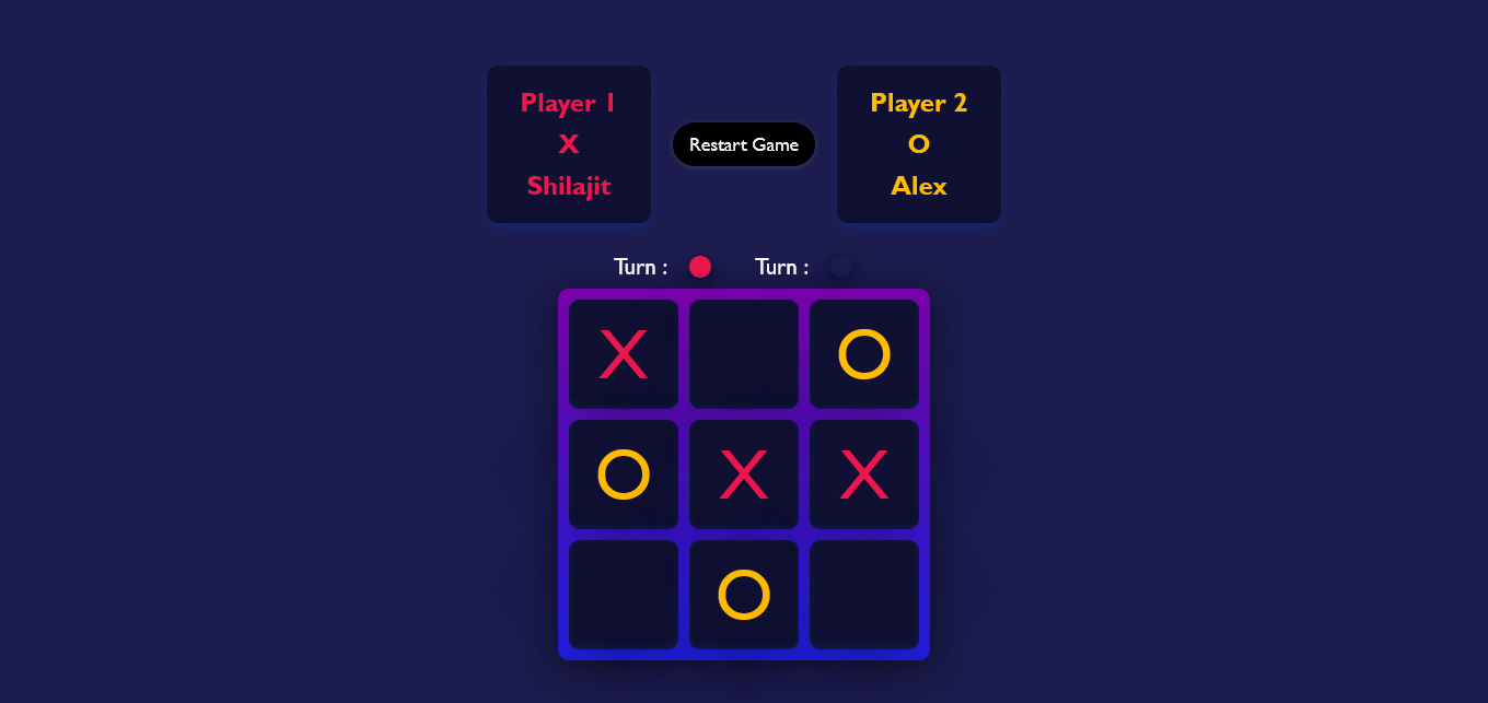GitHub - Shilajit2002/Tic-Tac-Toe: Tic Tac Toe Game
