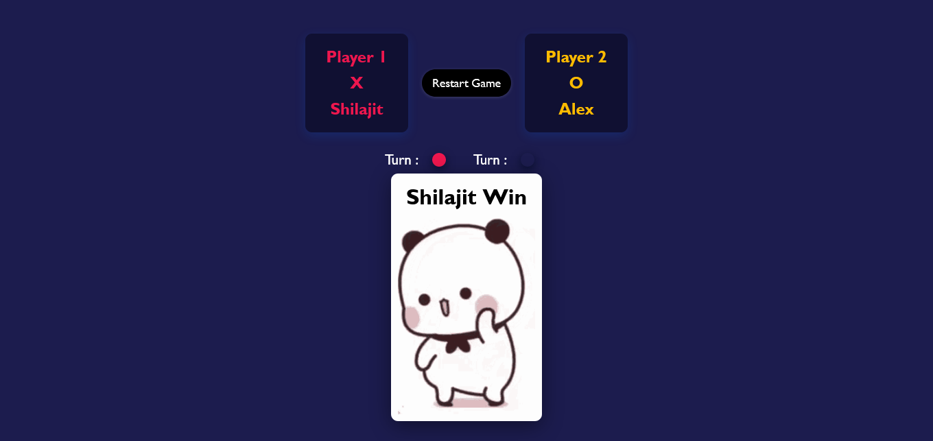 GitHub - Shilajit2002/Tic-Tac-Toe: Tic Tac Toe Game
