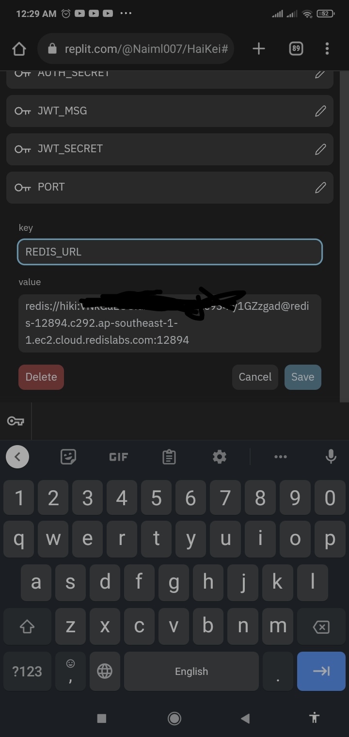 Wrong username password · Issue #31 · wearrrrr/HaiKei · GitHub