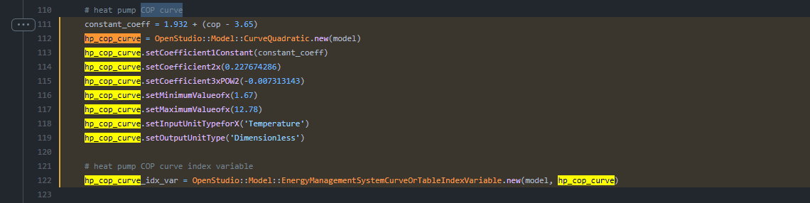 COP curve is not set to CentralAirSourceHeatPump · Issue #1111 · NREL/openstudio-standards · GitHub