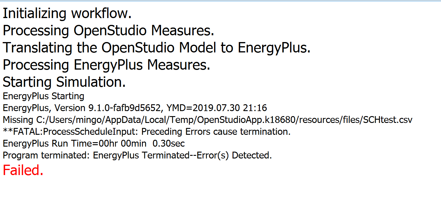Workflow issue with ExternalFile. · Issue #3608 · NREL/OpenStudio · GitHub
