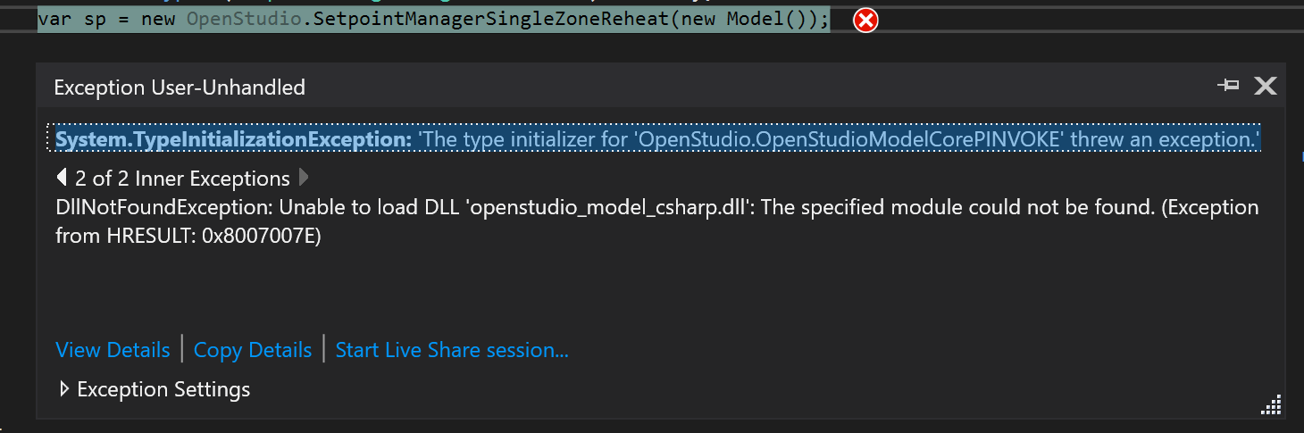 C# OpenStudioModelCorePINVOKE · Issue #4003 · NREL/OpenStudio · GitHub