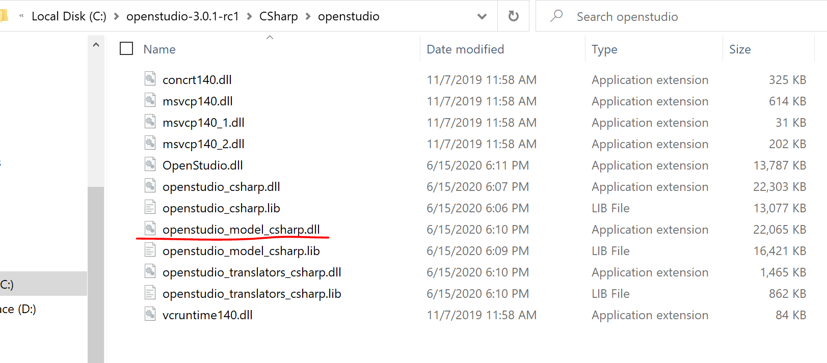 C# OpenStudioModelCorePINVOKE · Issue #4003 · NREL/OpenStudio · GitHub