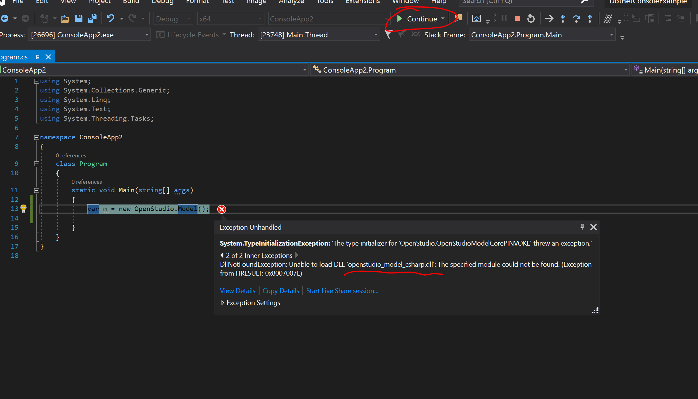C# OpenStudioModelCorePINVOKE · Issue #4003 · NREL/OpenStudio · GitHub