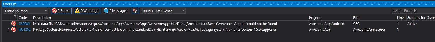 Build error while build xamarin form (from very basic xamarin tutorial) · Issue #32 · xamarin ...