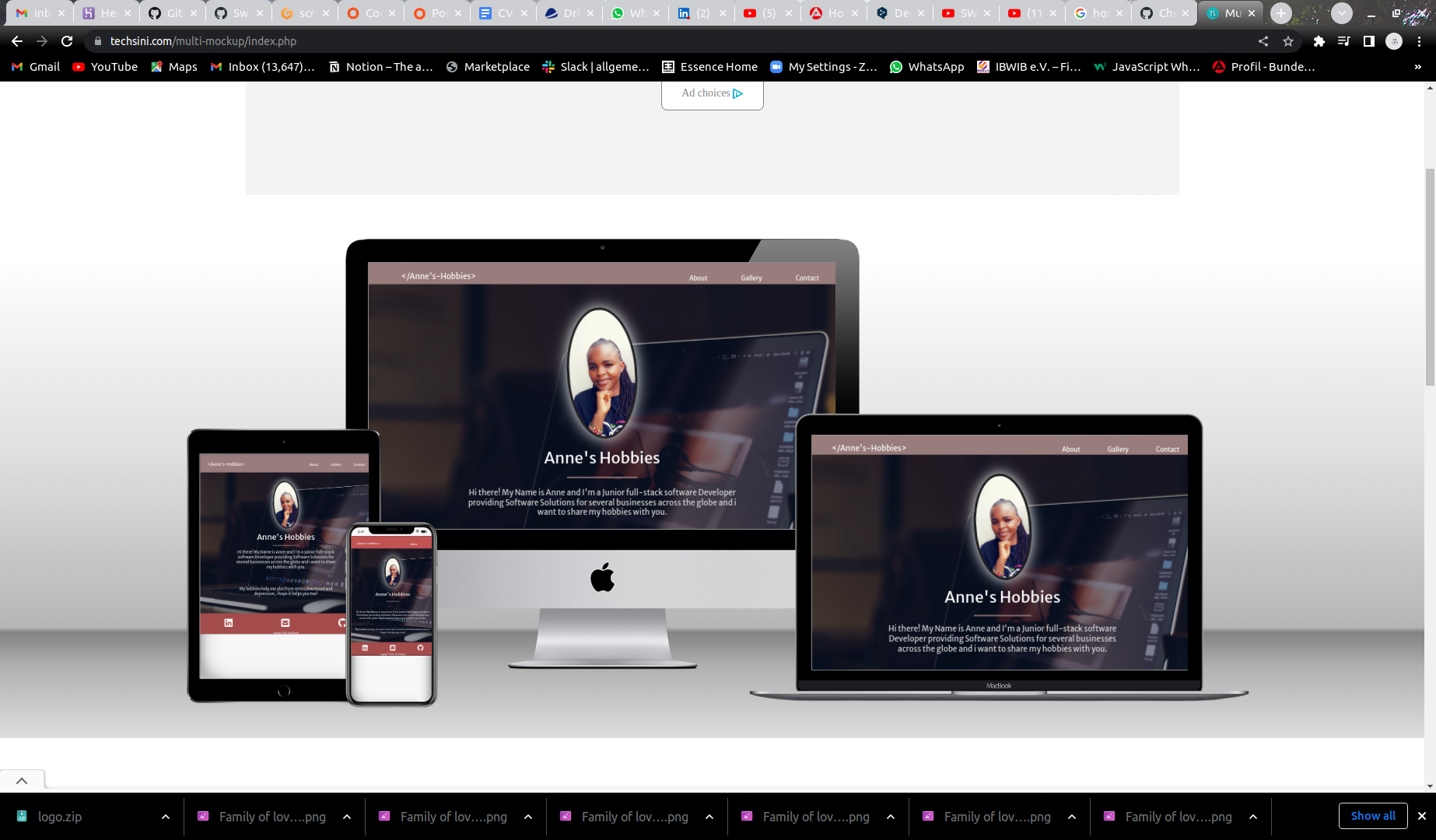 GitHub - mueni2/Anne-Hobbies