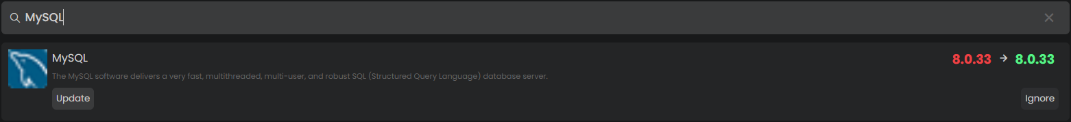 MySQL displays wrong version · Issue #494 · NexovaDev/UpdateHub · GitHub