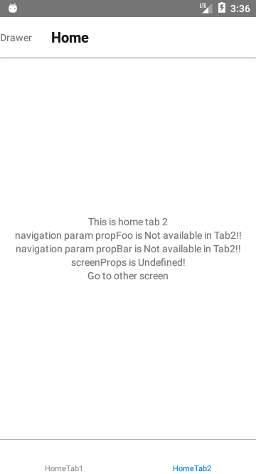 Navigation Params Not Being Passed Correctly To Nested Navigators · Issue 5646 · React 1105