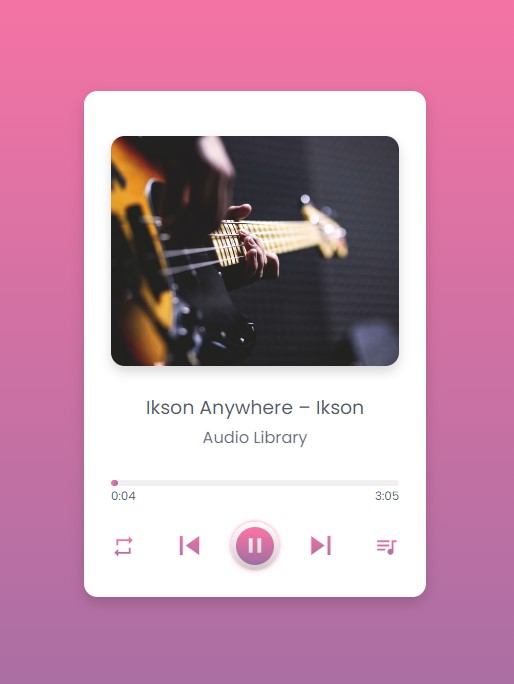 GitHub - rad1k-k/Music-Player: Music Player in HTML CSS & JavaScrip
