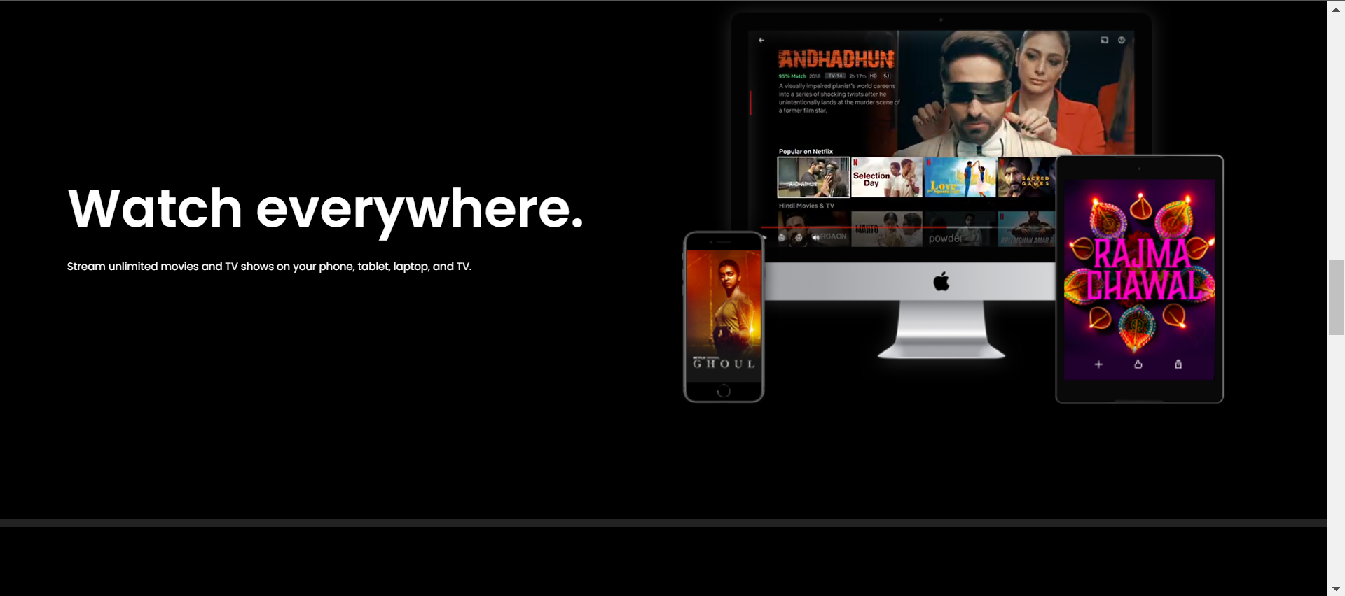 GitHub - deepak-310/Netflix-Clone: Frontend Netflix Clone using HTML CSS and javascript