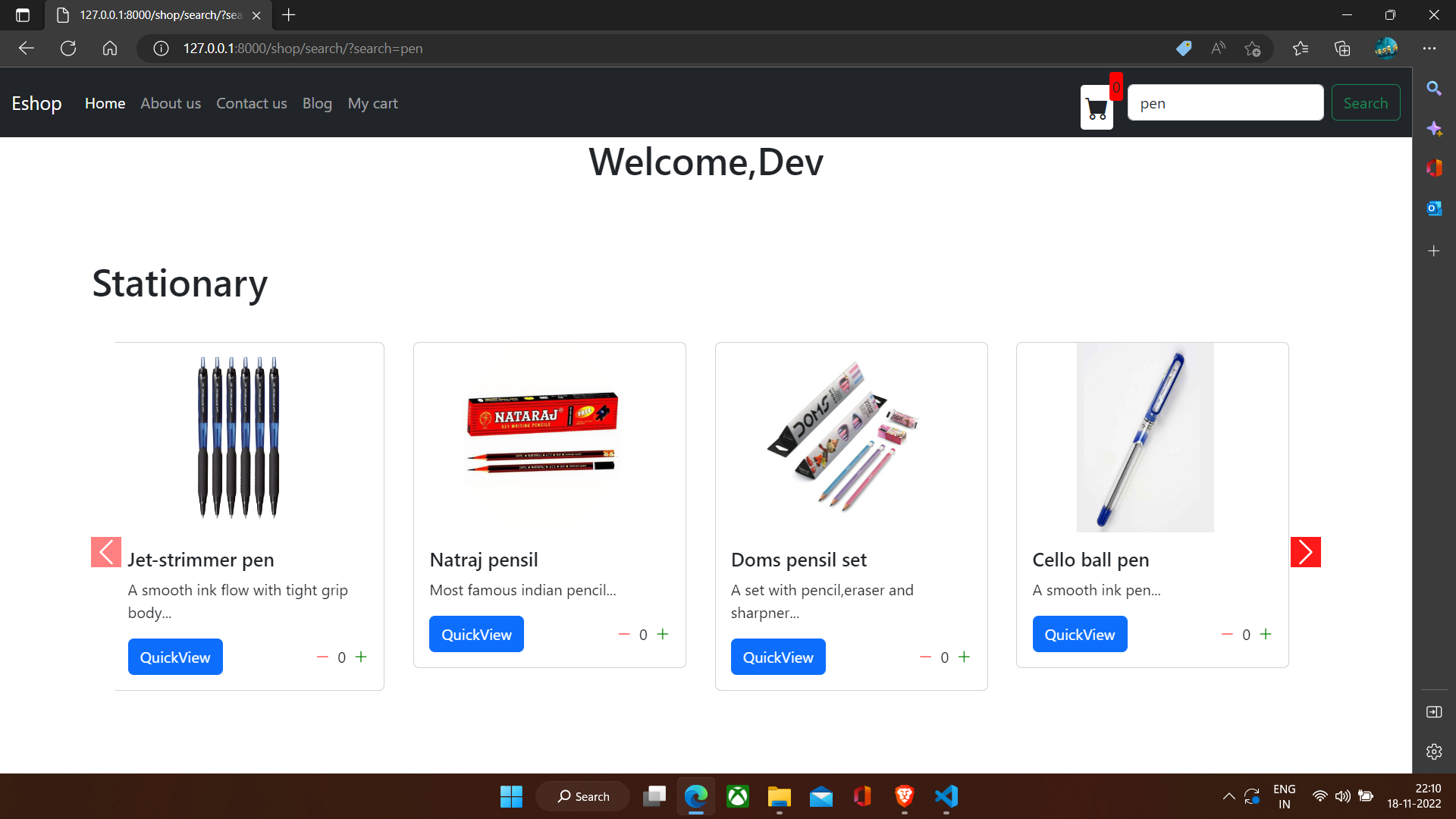 Github Deveshpundir E Commerce Website Using Django An E Commerce Website With The Name Of E