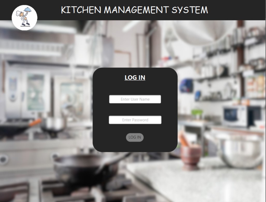 GitHub - Sillah-Babar/Kitchen-Management-System: A perfect 3 tier Java ...