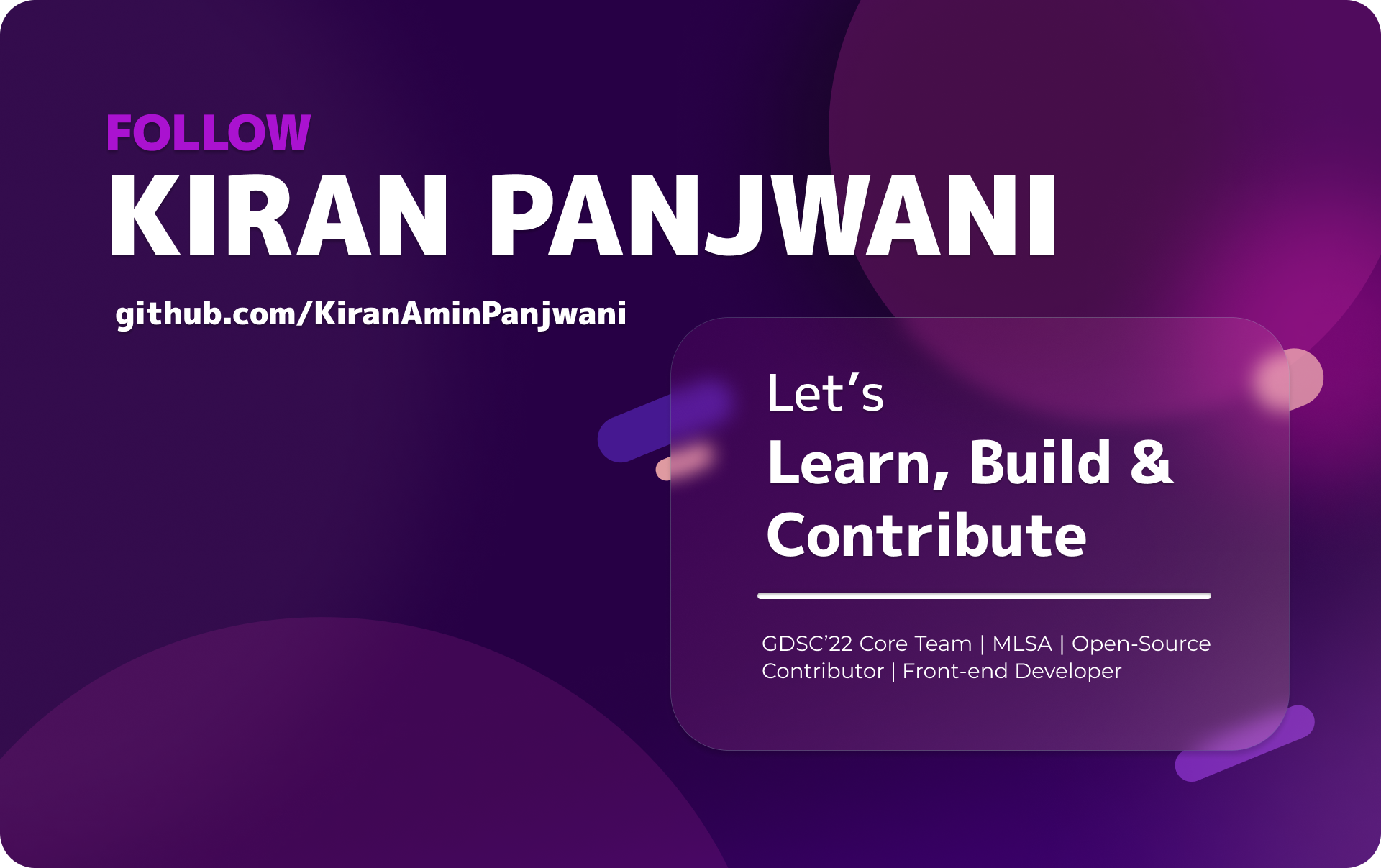 KiranAminPanjwani (Kiran Amin Panjwani) · GitHub